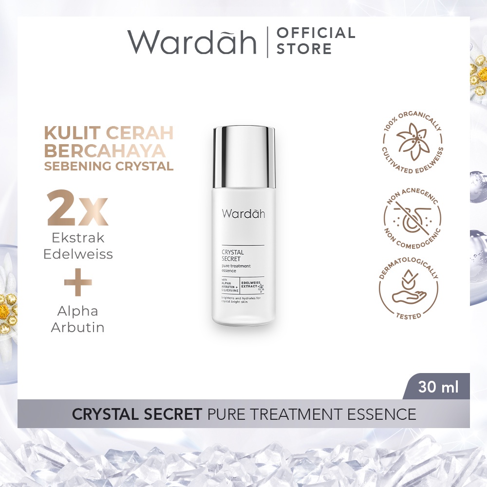Jual Wardah Crystal Secret Pure Treatment Essence - Mencerahkan - Untuk ...