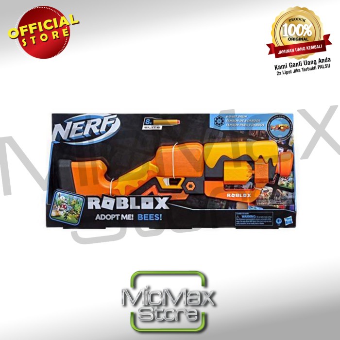 Jual [LR7] Nerf Roblox Adopt Me BEES Blaster NRRF2487 Original | Shopee ...