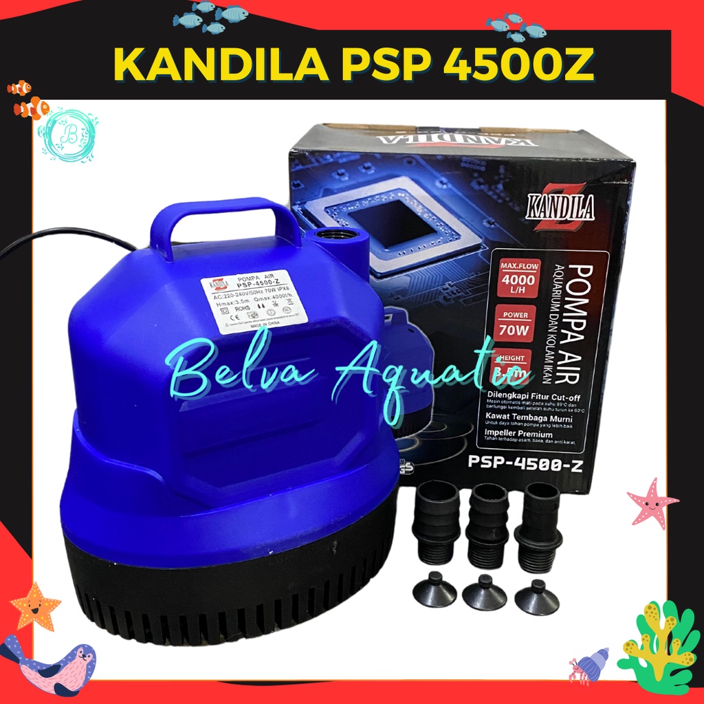 Jual Kandila PSP 4500 Z Pompa Air Celup Kolam Aquarium Ikan PSP4500Z ...