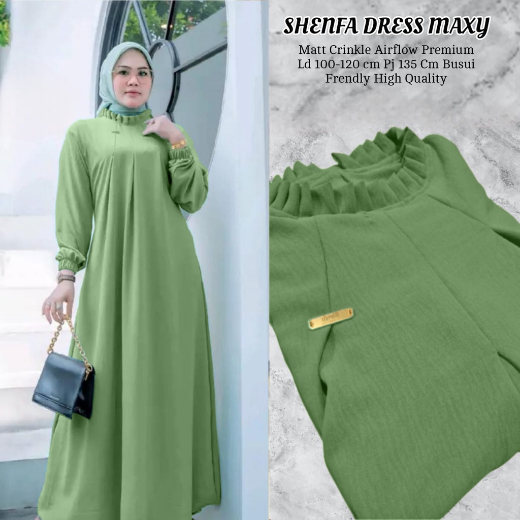 Jual NEW !! GAMIS MUSLIM WANITA / GAMIS WANITA CRINKLE AIRFLOW TERBARU ...