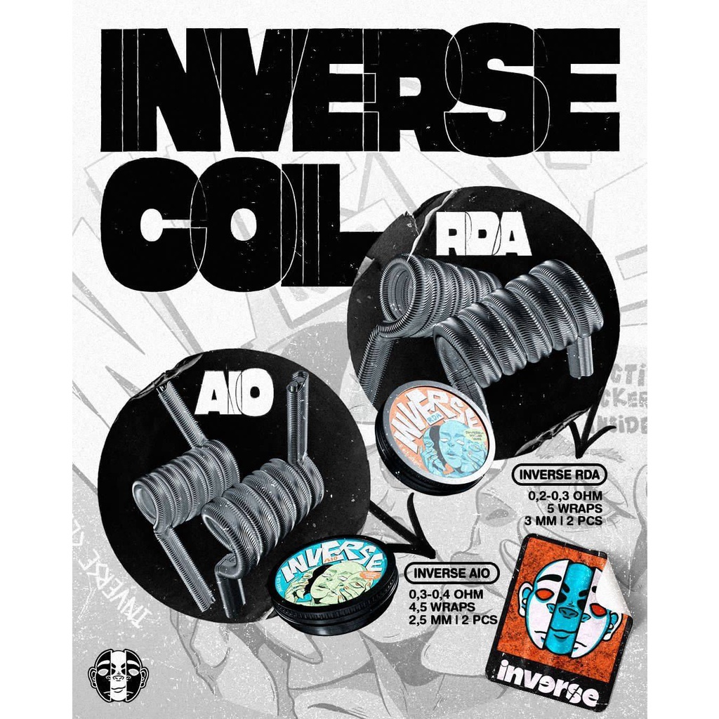 Jual SPare Coil alien Inverse for Rda Dan Aio | Shopee Indonesia