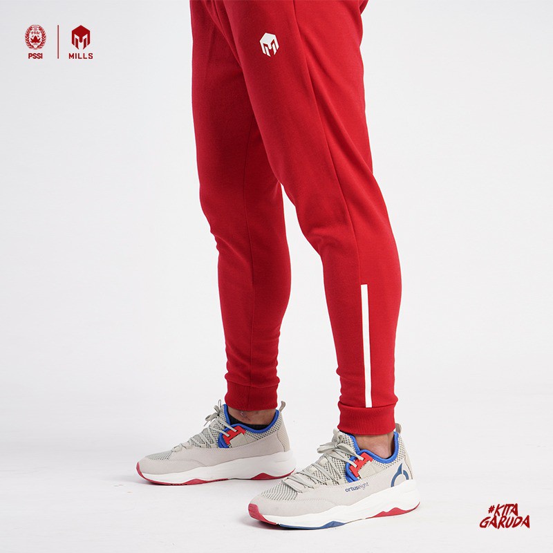 Jual MILLS Celana Training Timnas Indonesia Track Pants 7003 | Shopee ...