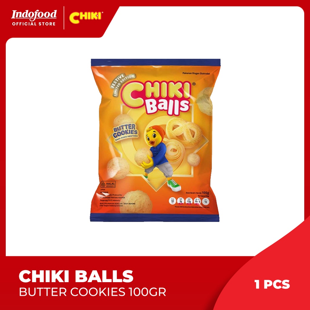 Jual Chiki Balls Butter Cookies 100gr | Shopee Indonesia