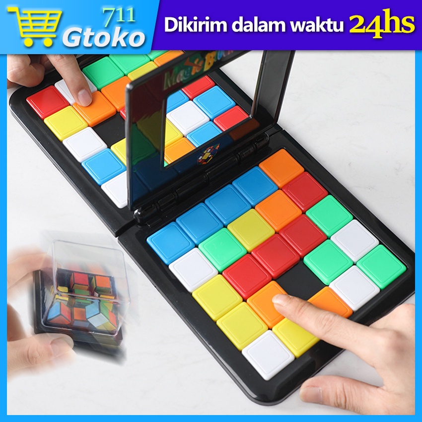 Jual Rubik Magic Block Game Magic Rubic Cube Rubik's Race Mainan Viral ...
