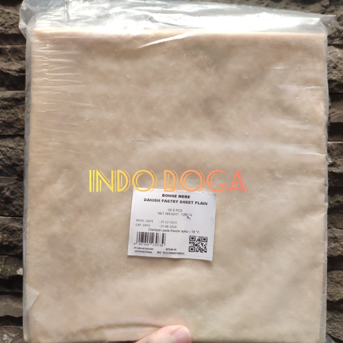 Jual bonne mere danish pastry sheet 250gr x 5 lembar | Shopee Indonesia