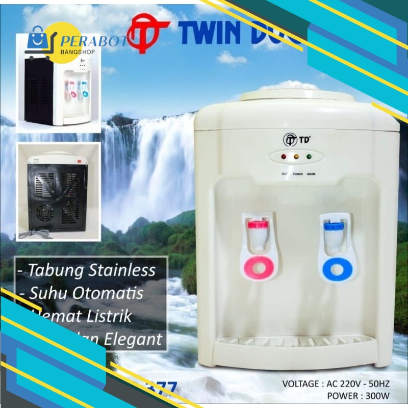 Jual [KB BKS] DISPENSER AIR MINUM GALON LISTRIK TD HOT DAN NORMAL ...
