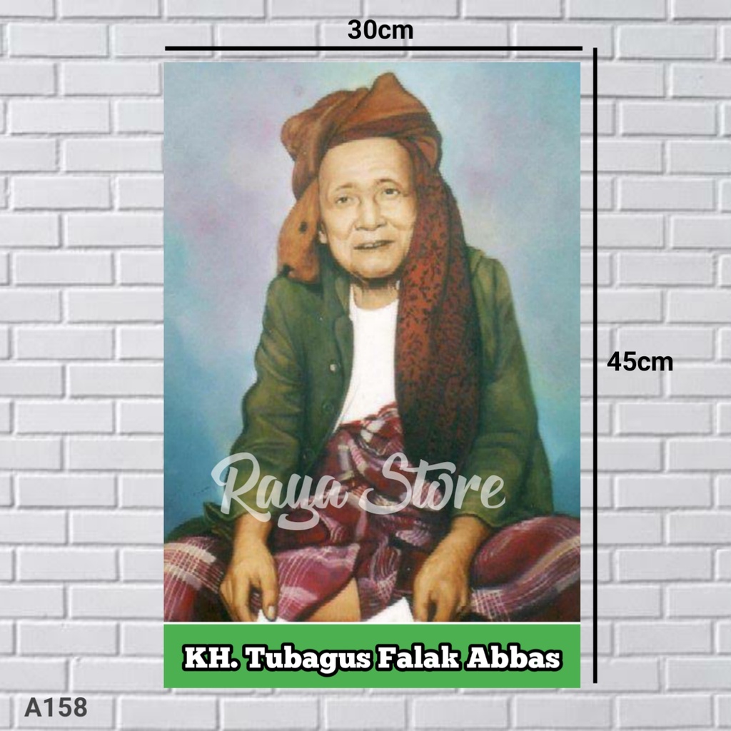 Jual POSTER A3 KH TUBAGUS FALAK ABAS / POSTER MAMA FALAK PAGENTONGAN ...