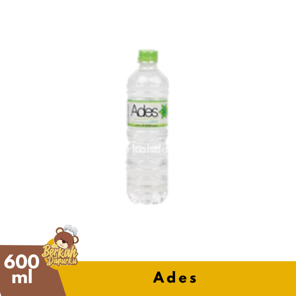 Jual Ades Air Mineral 600ml Minuman Mineral | Shopee Indonesia