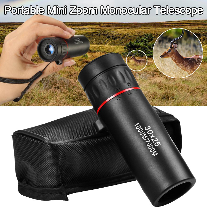 Jual Teropong Monokular Mini 30x25/Teropong Portabel Pembesaran Tinggi ...