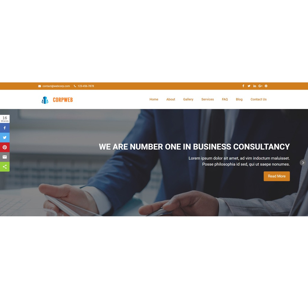 Jual Sources Website Company Profile Perusahaan Profesional Dengan CMS ...