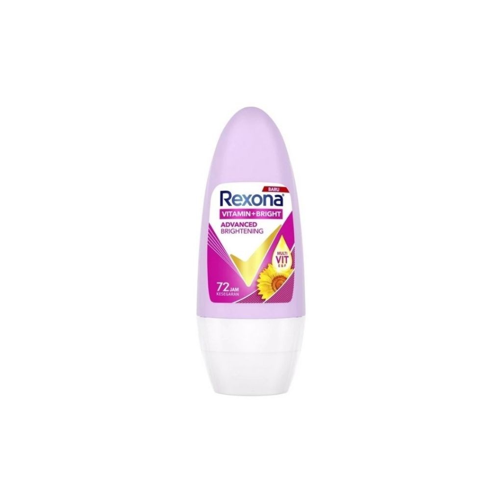Jual Rexona Women Deodorant Roll On Advanced Brightening 45 mL | Merah Jingga Official - ASIA ...