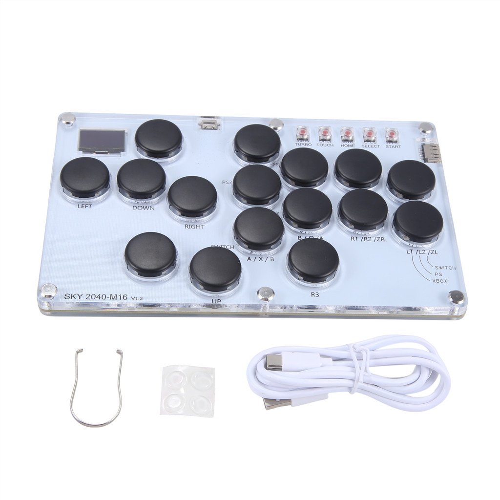 Jual 16Key Joystick Hitbox Keyboard Arcade Stick Controller for PS4/PS3 ...