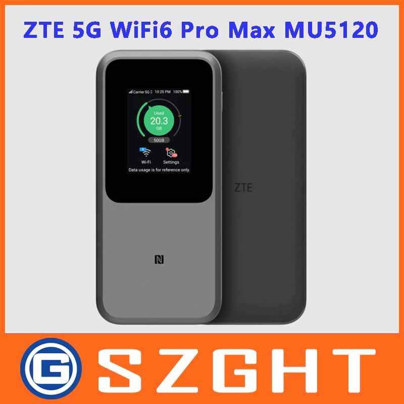 Jual NEW ZTE U50 Pro / MU5120 Portable WiFi 5G Router WIFI6 10000mAh ...