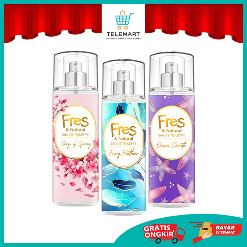 Jual FRES & NATURAL EAU DE TOILETTE 100ML PARFUM ALL VARIAN | Shopee ...