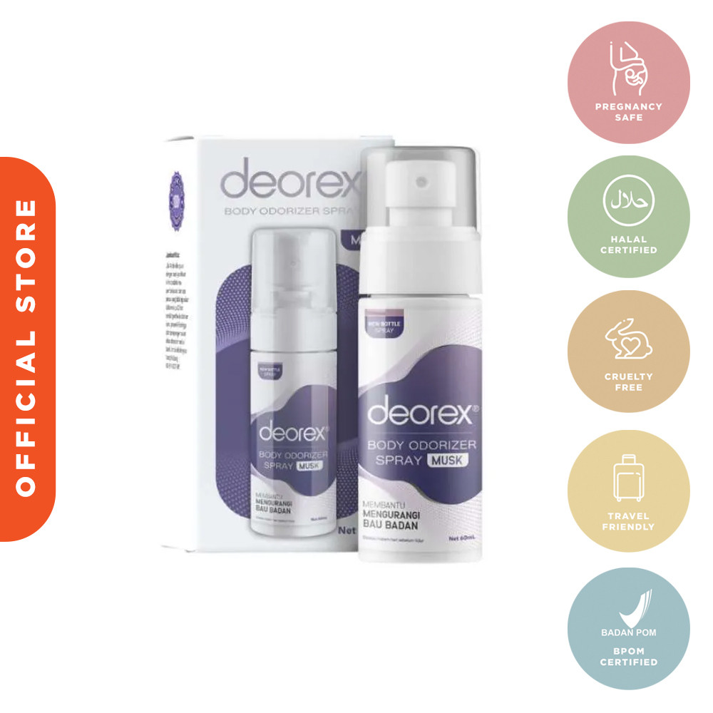 Jual MSBB - Deorex Body Odorizer Musk (60ml) | Shopee Indonesia