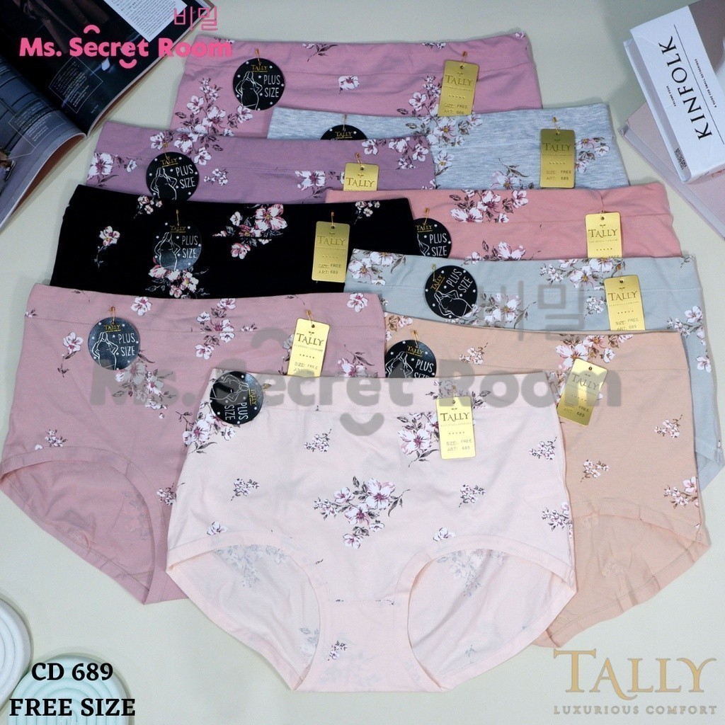 Jual TALLY CD CELANA DALAM JUMBO 689 I FREE SIZE I FIT XXXXL (SUPER ...