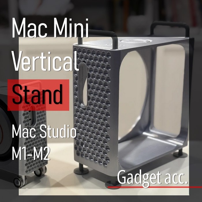 Jual Apple MAC Studio Mini M1 M2 Dock Vertical Base Stand Dudukan ...