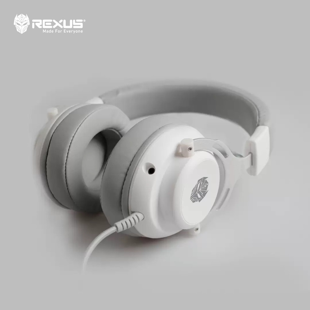 Jual Rexus Headset Gaming Thundervox Stream HX25 White With Microphone ...