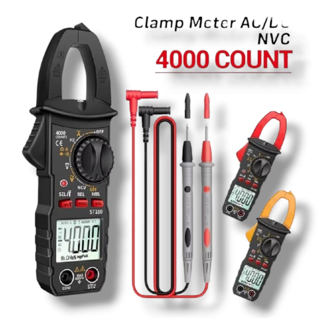 Jual Digital Clamp Meter tang ampere multitester digital Kabel Tester ...