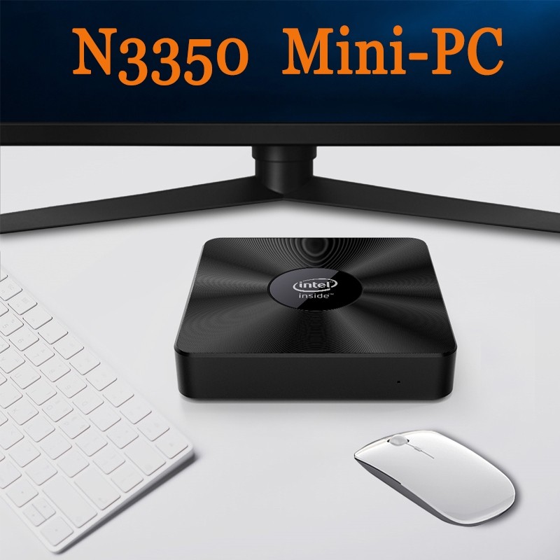 Jual Mini PC Intel N3350 CPU 6GB RAM+64GB/192GB/320GB Windows 10 HDMI ...