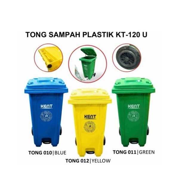 Jual Tong Sampah 120 Liter / Tempat Sampah KT-120 U | Shopee Indonesia