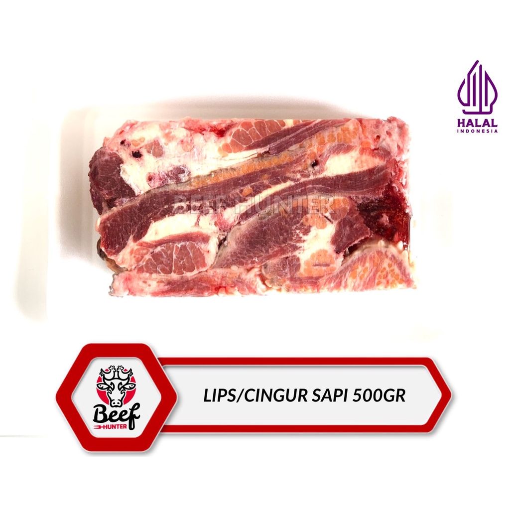 Jual Lips Beef - Pipi Sapi - Daging Bibir Sapi Cingur untuk Soto 500gr ...
