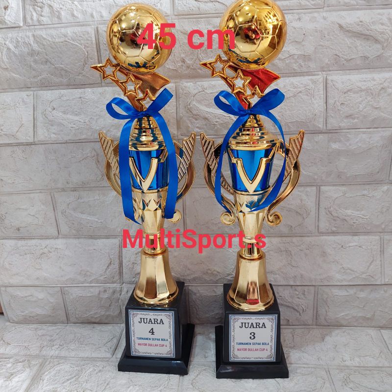 Jual PIALA TROPHY BOLA TINGGI 45 CM | Shopee Indonesia