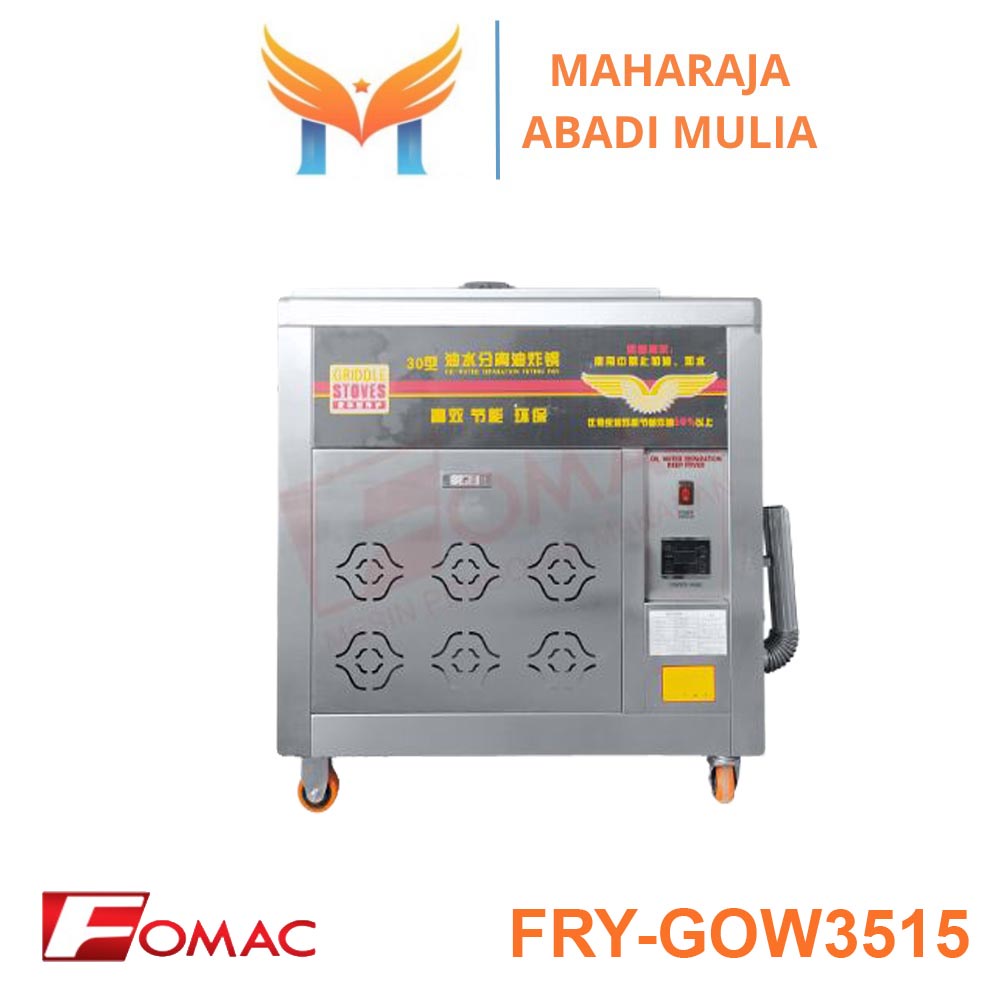 Jual Mesin Deep Fryer Listrik Fomac Fry-gow3515 Oil Water Separation ...
