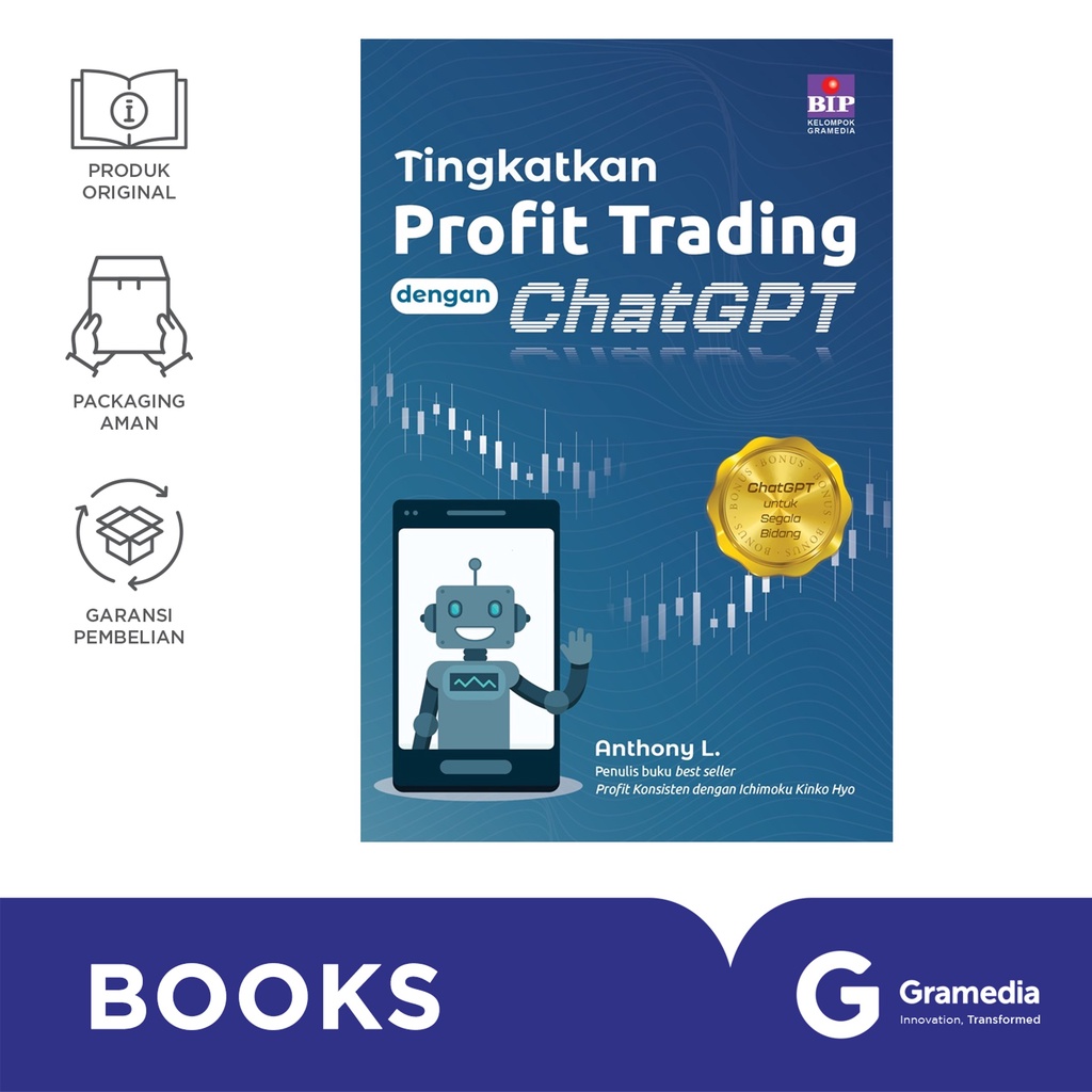 Jual Buku Tingkatkan Profit Trading dengan ChatGPT (Anthony L) | Shopee Indonesia