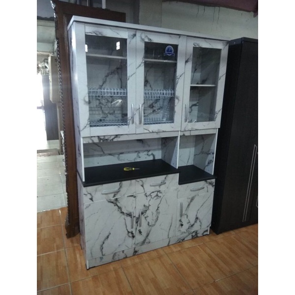 Jual Kitchen Set Rak Piring / Rak Dapur Minimalis Serbaguna Motif ...