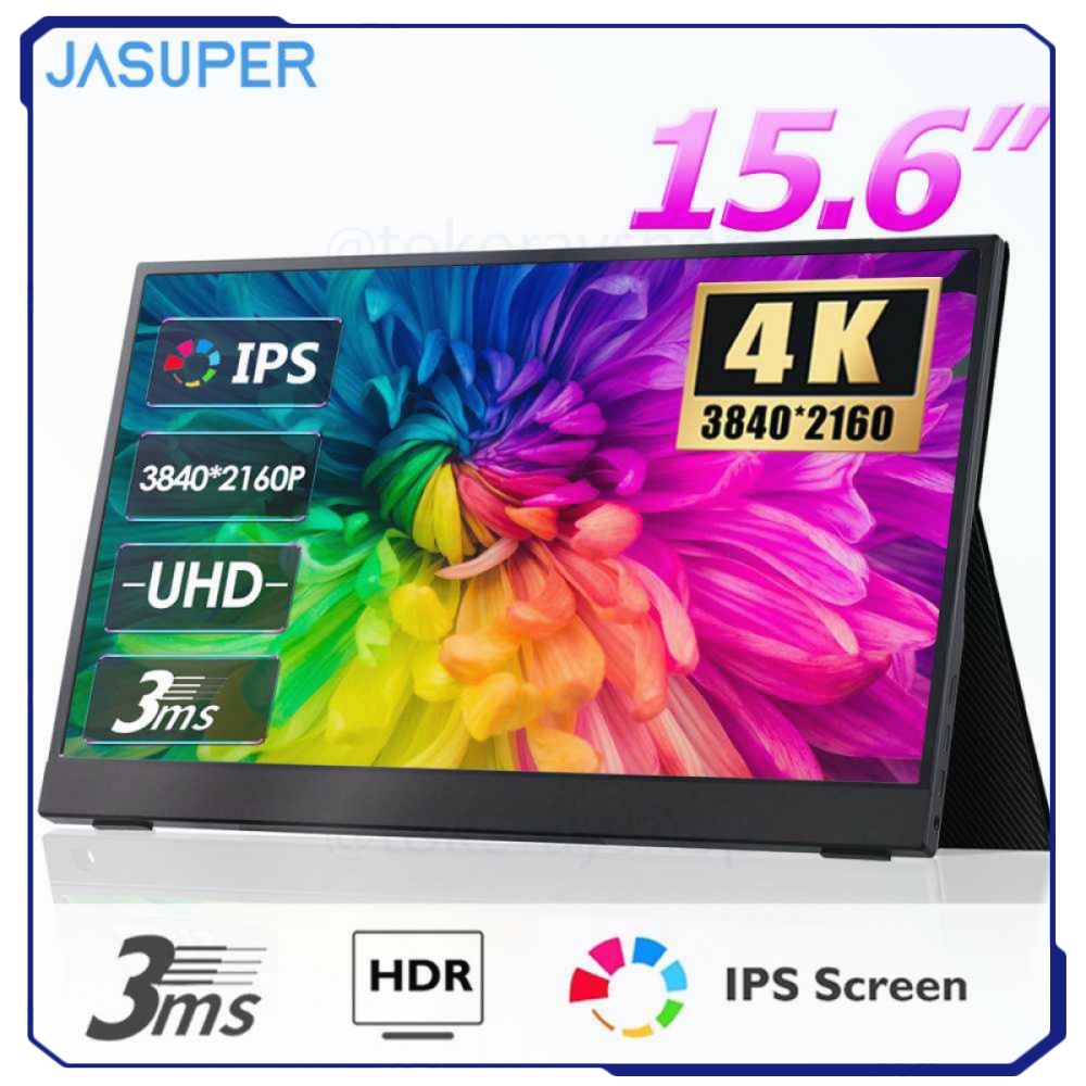 Jual Portable Monitor UHD 15.6 Inch 4K IPS 60Hz AMD FreeSync - SJD1505 ...