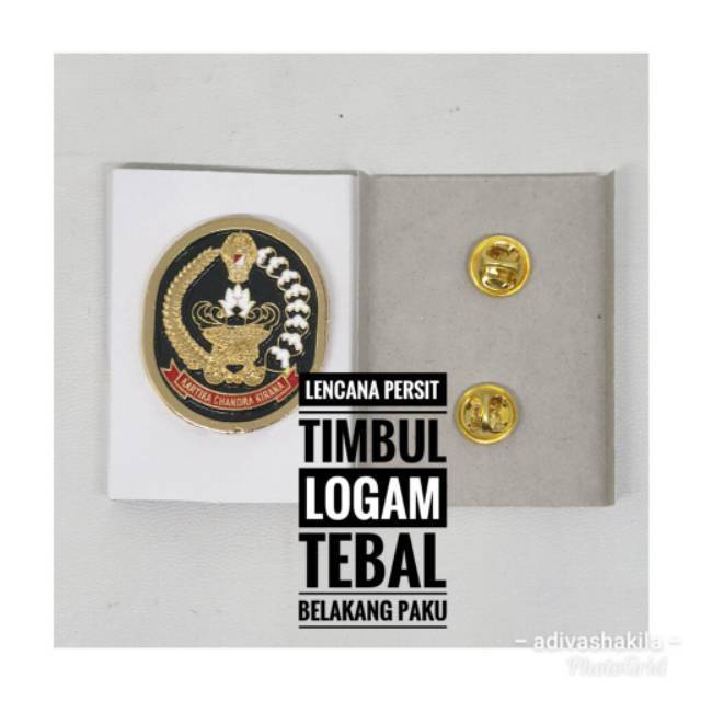 Jual LENCANA/PIN PERSIT KCK TEBAL BELAKANG PAKU | Shopee Indonesia