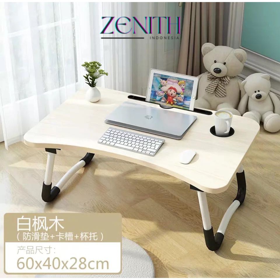 Jual Zenith - Meja Lipat Belajar Laptop Serbaguna + tempat tabs dan ...