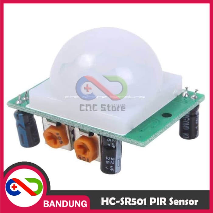 Jual HC-SR501 SR501 PIR MOTION SENSOR PYROELECTRIC INFRA RED SENSOR ...