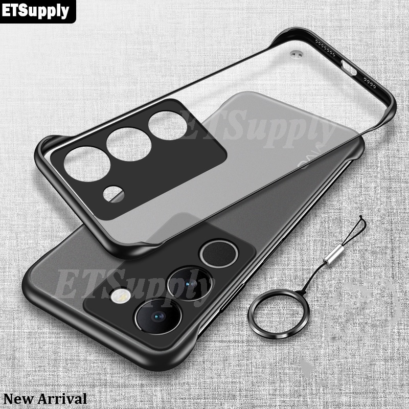 Jual For VIVO V27 V40 V90 X200 Pro X100S Pro X100 Ultra Phone case casing TPU Silicone Soft Edge ...