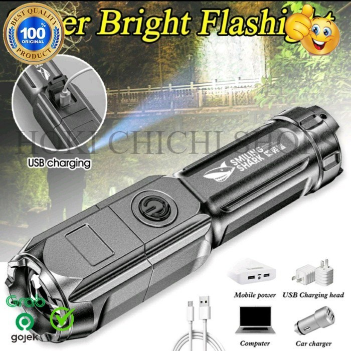 Jual ZUPLIGHT / TACTICAL FLASHLIGHT ZOOMABLE ORIGINAL CC | Shopee Indonesia