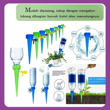 Jual Alat Siram Tanaman Otomatis Sprinkler Taman Irigasi Kebun Dripper ...
