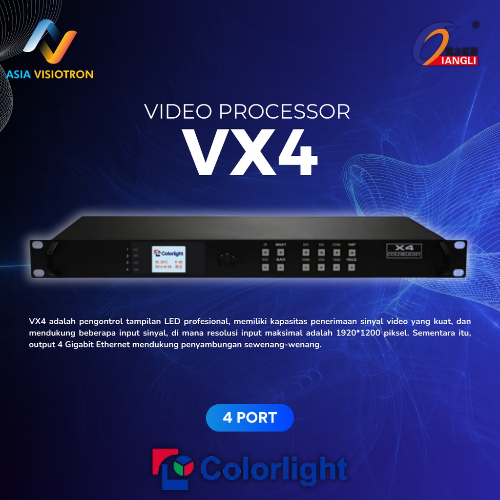 Jual Qiangli VX4(QL) Video Processor By ColorLight | Shopee Indonesia