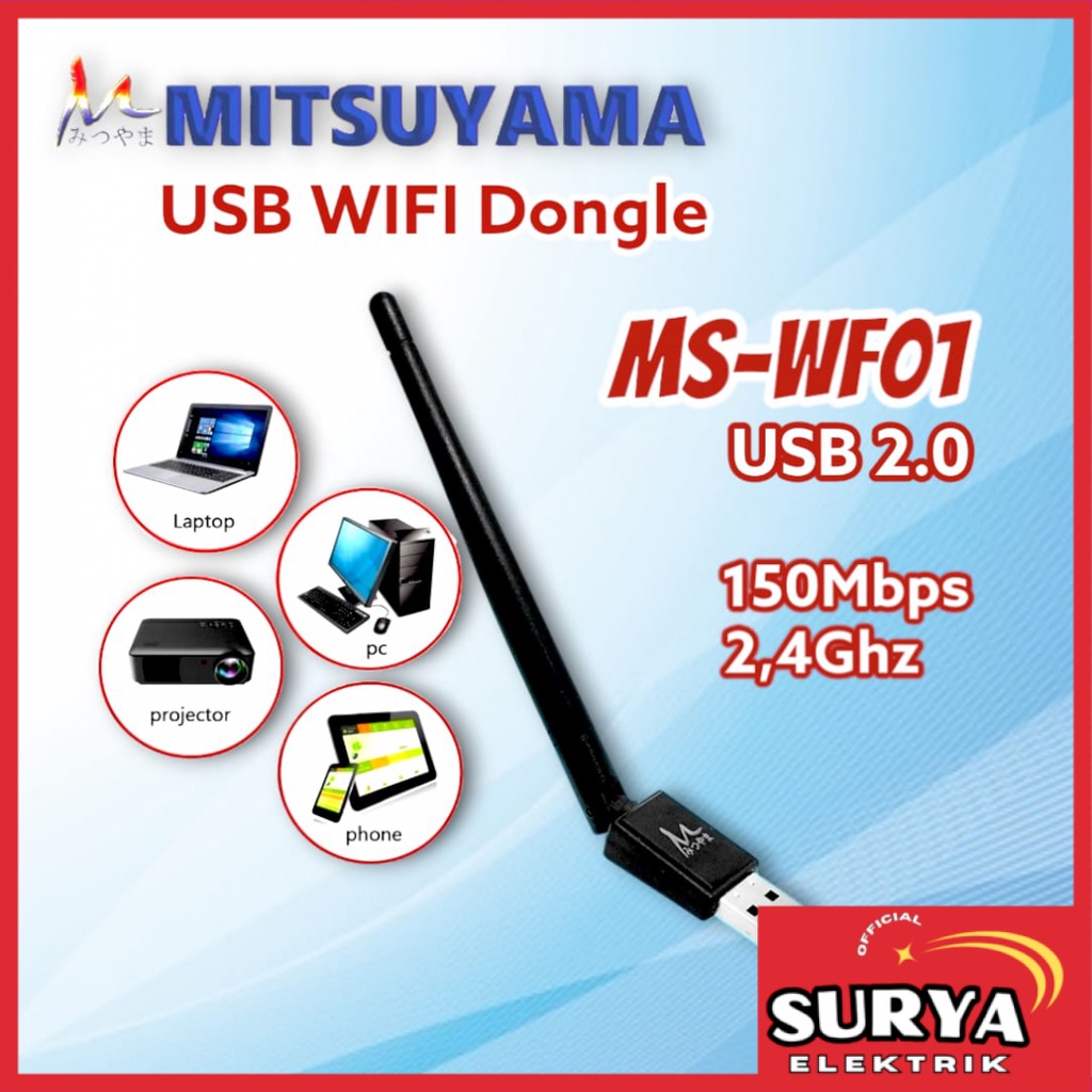 Jual Dongle Wifi Set Top Box MITSUYAMA / TANAKA / MYVO Chipset MT 7601 ...