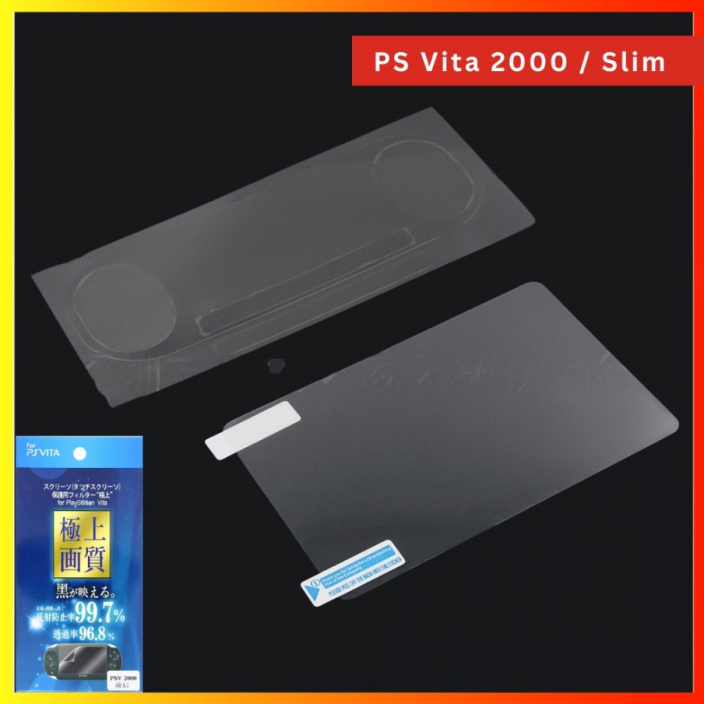 Jual PSV PS VITA PSVITA 2000 SLIM Anti Gores Screen Guard Cover ...