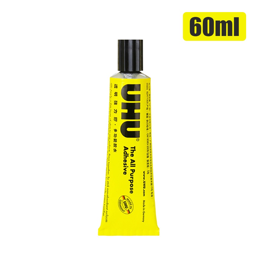 Jual 60 ML Lem UHU Cair All Purpose Adhesive Universal LEM UHU lem kayu ...