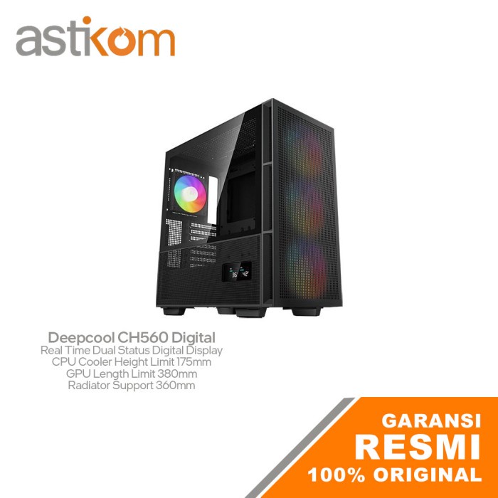 Jual Casing PC Deepcool CH560 Digital | Shopee Indonesia