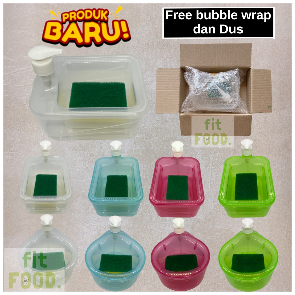 Jual tempat sabun cuci piring dispenser sabun cuci piring wadah sabun ...