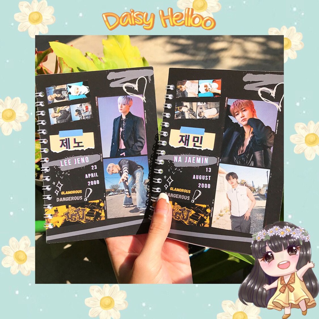 Jual GRATIS PULPEN Notebook A6 Spiral NCT Dream ISTJ Black Buku Tulis ...