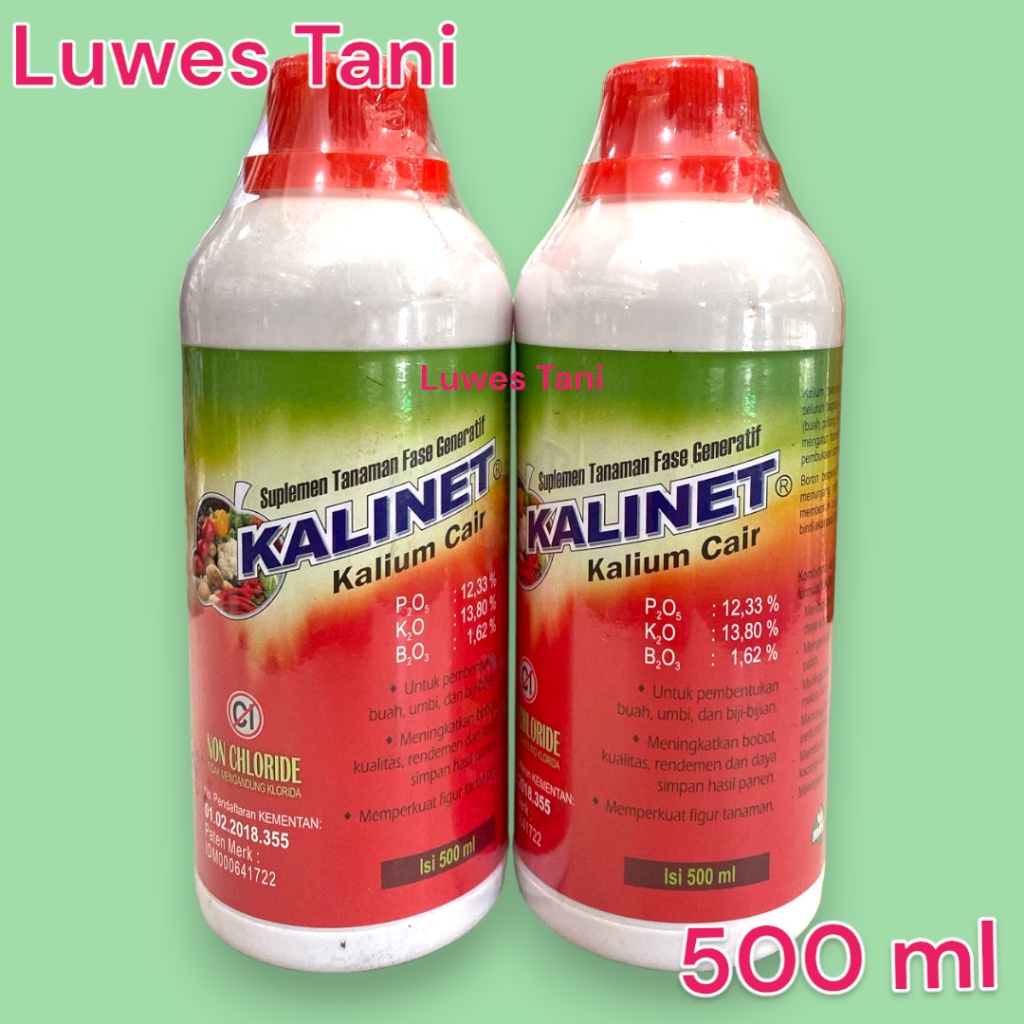 Jual KALINET Kalium Cair 500ml pupuk bunga dan buah nutrisi tanaman ...