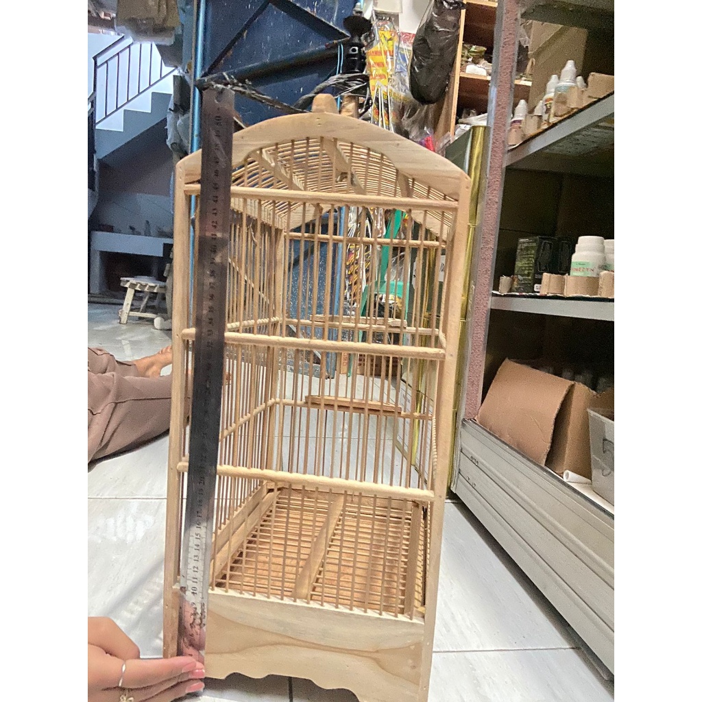 Jual JUAL KANDANG KOTAK REPLIKA BNR MENTAH SANGKAR BURUNG JATI DIJAMIN ...