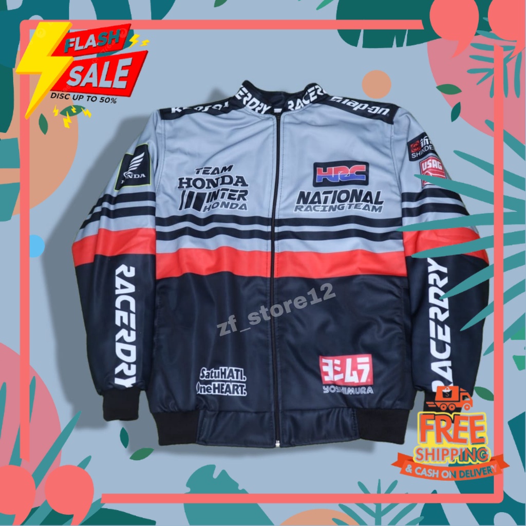 Jual Modern Modis Stylish // Jaket Sunmori Team Honda Internasional ...