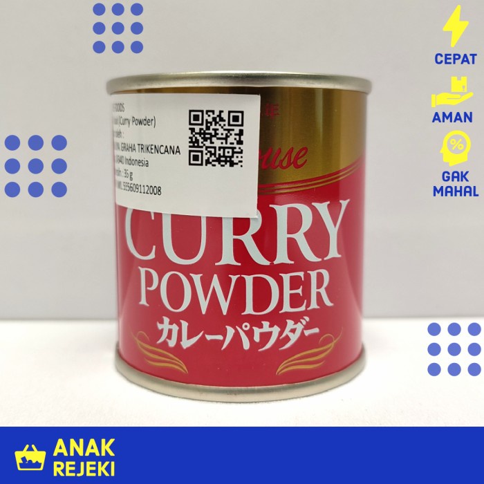 Jual Curry Powder House 35gr - Kari Bubuk Bumbu Jepang Kaleng Rasa Kari ...