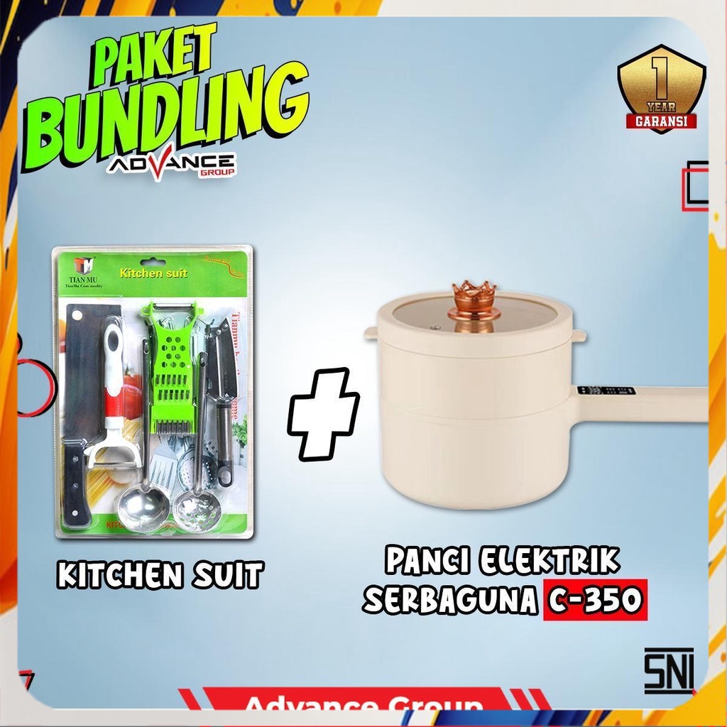 Jual Exclusive Bundling Deal !! Panci Listrik C350 + KS01 | Shopee ...