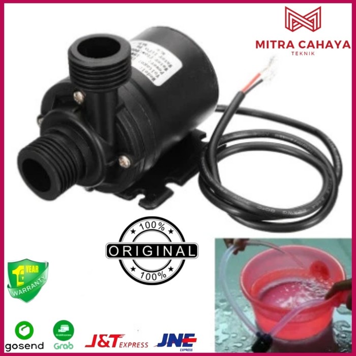 Jual Pompa Celup Mini DC 24V Pompa Air Mini Brushless Aquarium Booster ...